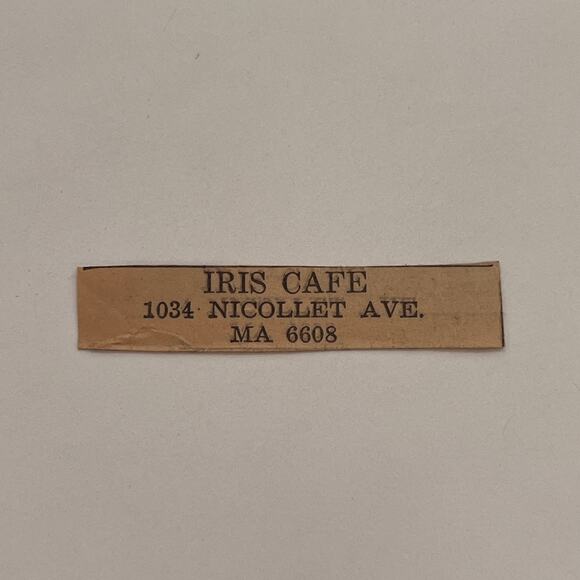 None and/or Unknown | Other | Iris Cafe Nicollet Minneapolis Mn 935 ...